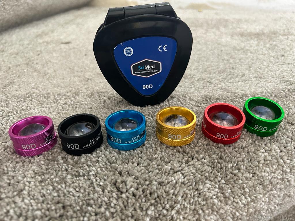 90D Double Aspheric Lens Ophthalmology Non Contact Lens – scimedstore