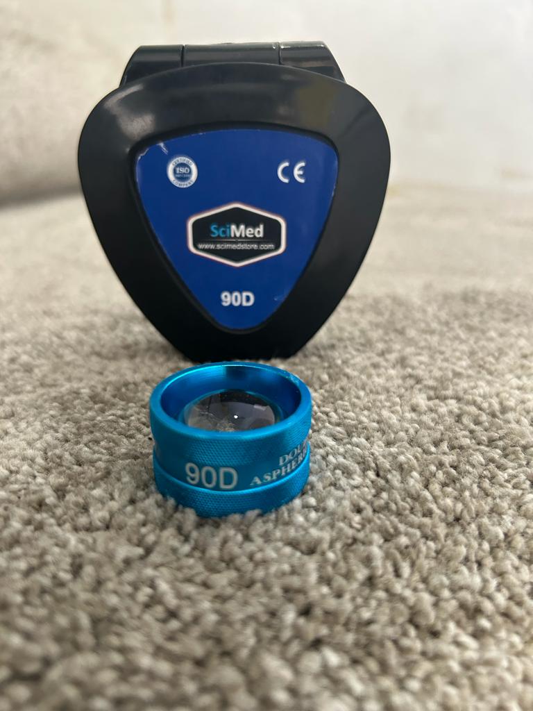 90D Double Aspheric Lens Ophthalmology Non Contact Lens – scimedstore