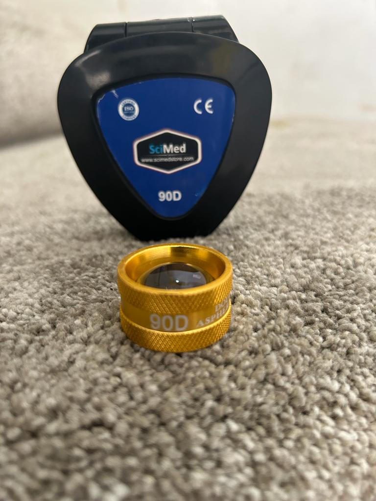 90D Double Aspheric Lens Ophthalmology Non Contact Lens – scimedstore