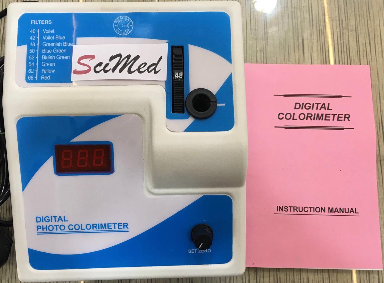 Digital Photo Colorimeter With User manual – scimedstore