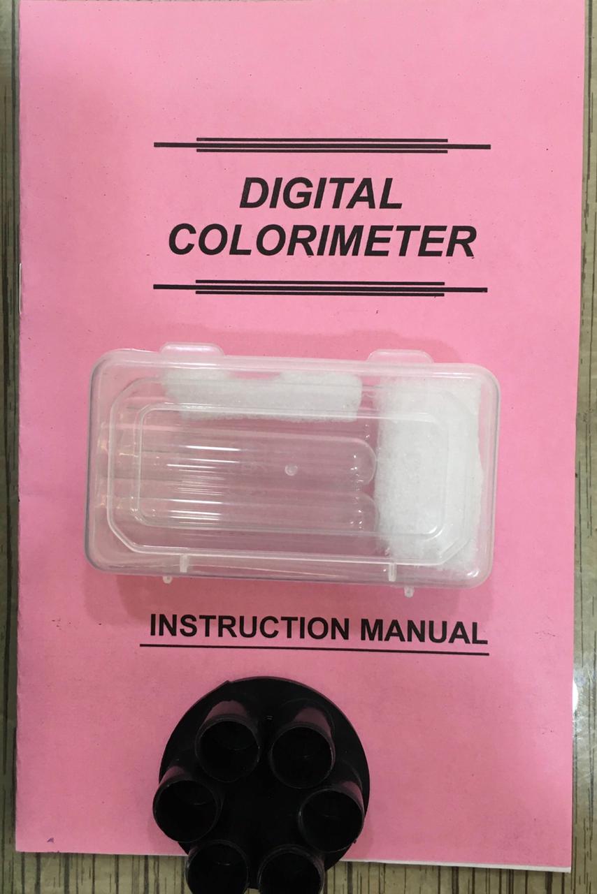 Digital Photo Colorimeter With User manual – scimedstore